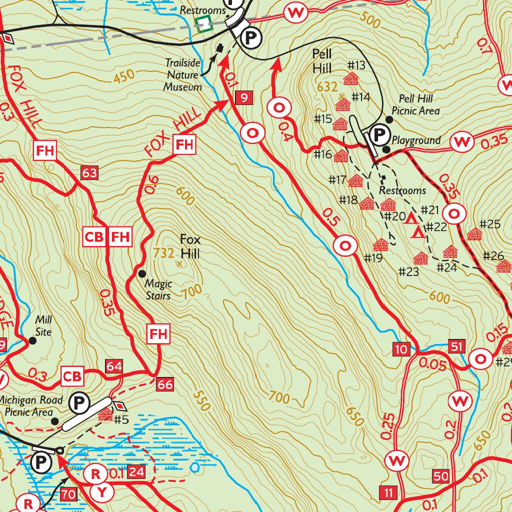 Westchester (Ward Pound Ridge Reservation - Map 131) : 2020 : Trail ...