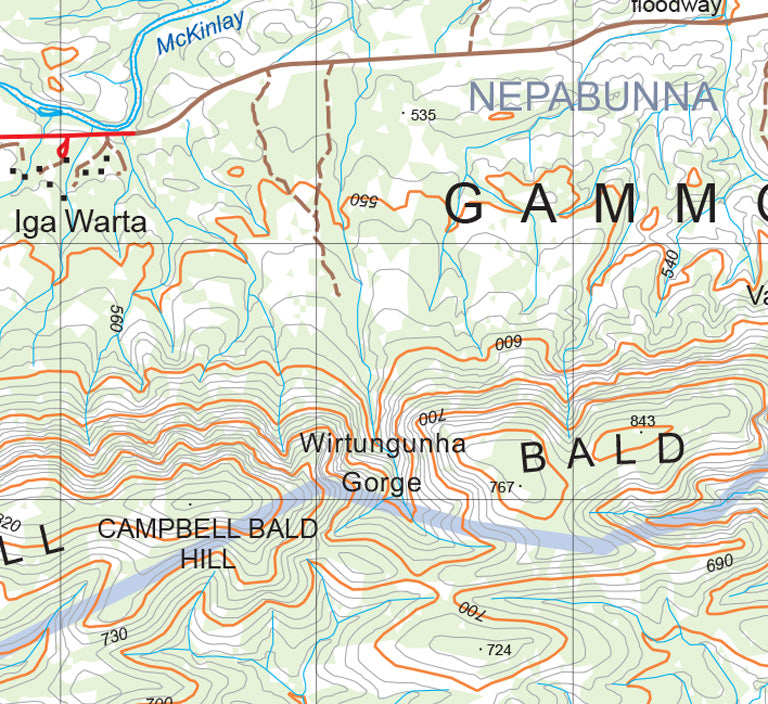 Emergency Services Map Book - Vulkathunha-Gammon Ranges Park Maps by ...