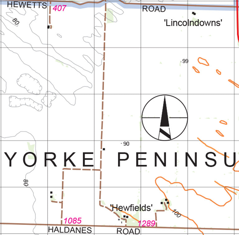 Yorke Peninsula and Mid North Map 264 by Mapland - Department for ...