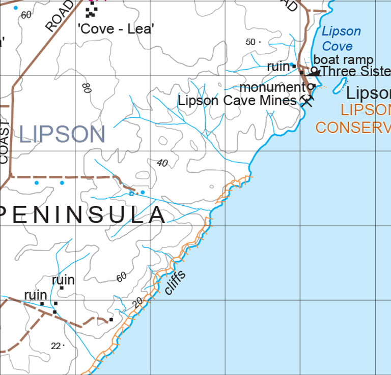 Eyre Peninsula and West Coast Map 194 by Mapland - Department for ...