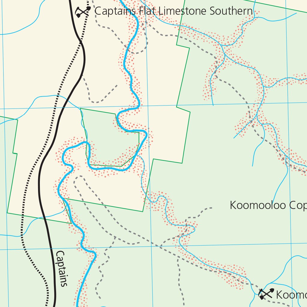 Captains Flat Goldfield Map by Doug Stone GOLD MAPS | Avenza Maps
