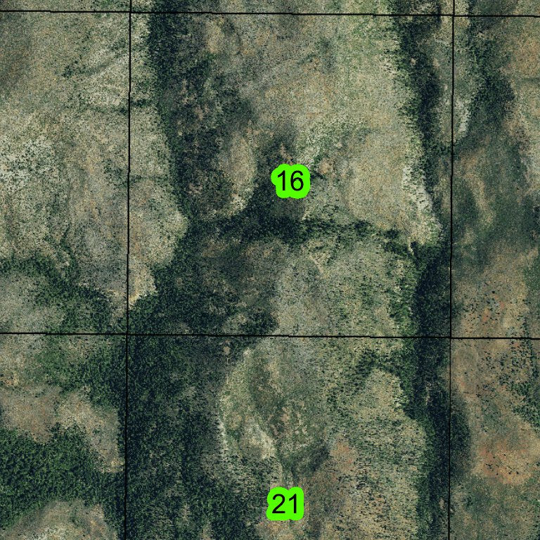 Buckskin Peak T40S R10W Township Map by Super See Services | Avenza Maps