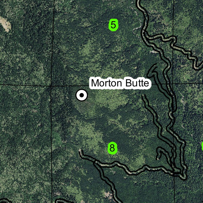 Chetco River T40S R13W Township Map by Super See Services | Avenza Maps