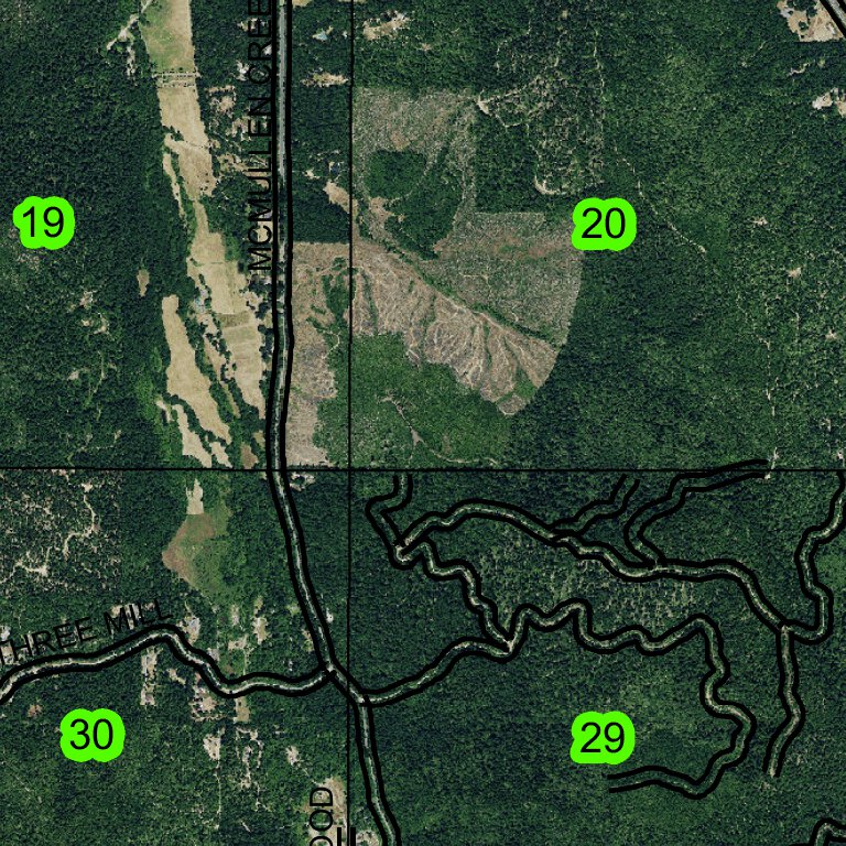 Selma T38S R8W Township Map by Super See Services | Avenza Maps