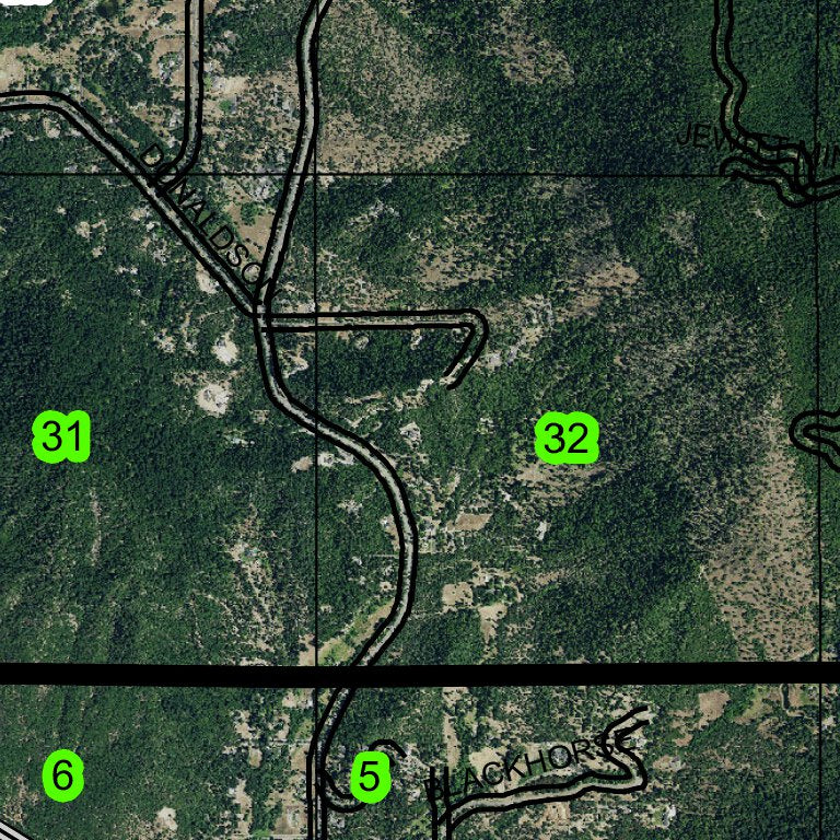 Walker Mountain T35S R5W Township Map by Super See Services | Avenza Maps