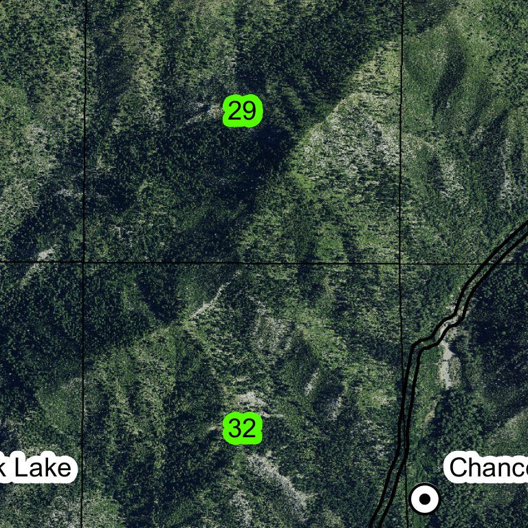Cedar Mountain T35S R9W Township Map by Super See Services | Avenza Maps