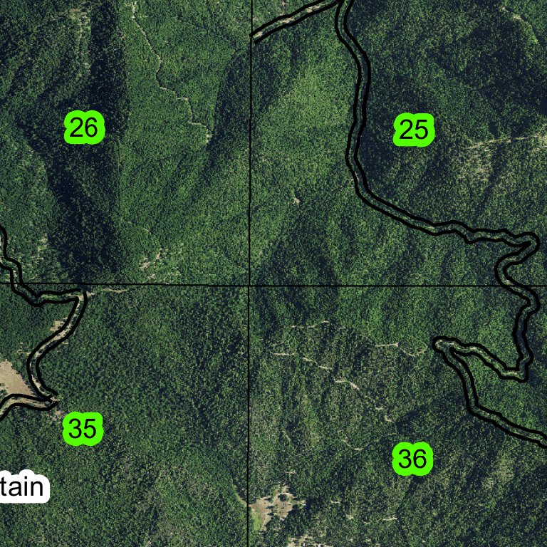 Bald Hill T37S R4W Township Map by Super See Services | Avenza Maps