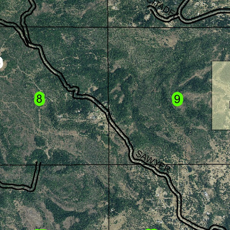 Shady Cove T34S R1W Township Map by Super See Services | Avenza Maps