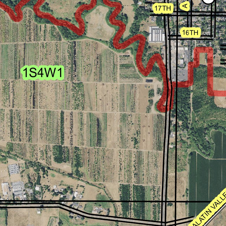 Forest Grove, Oregon Map by Super See Services | Avenza Maps