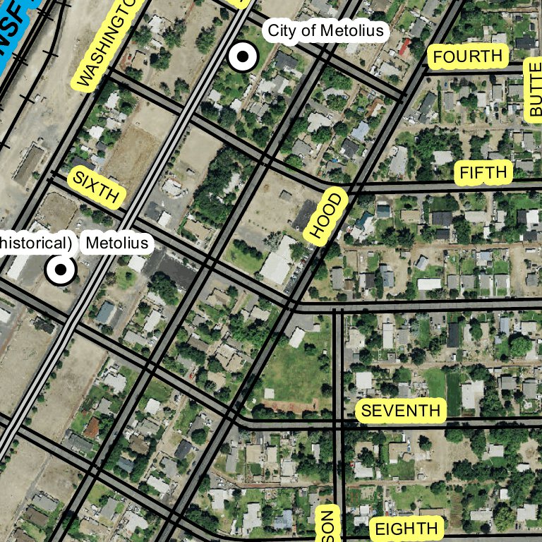 Metolius, Oregon Map by Super See Services | Avenza Maps
