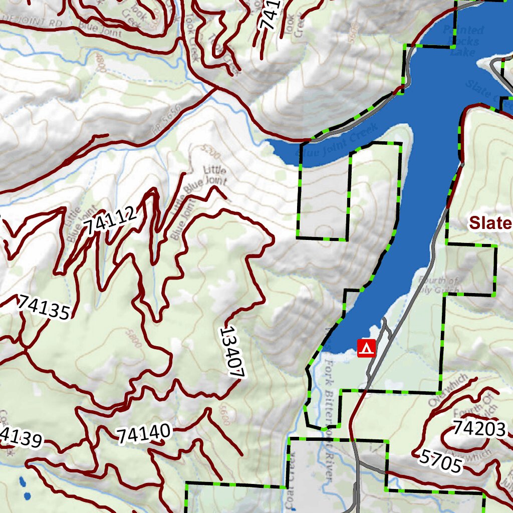 Montana Hunting Unit 250 Map by Game Planner Maps | Avenza Maps