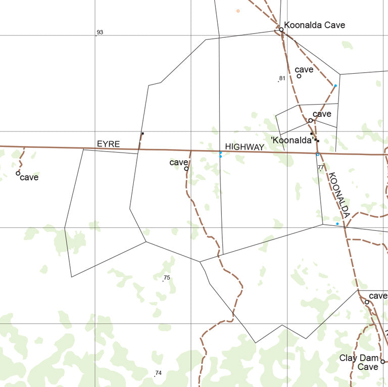 Eyre Peninsula and West Coast Map WC 2 by Mapland - Department for ...