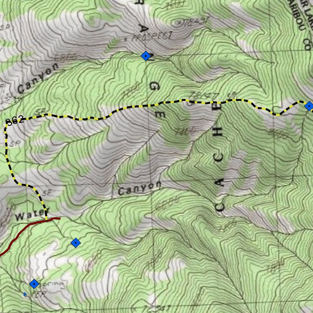 Idaho Unit 75 Map by Game Planner Maps | Avenza Maps