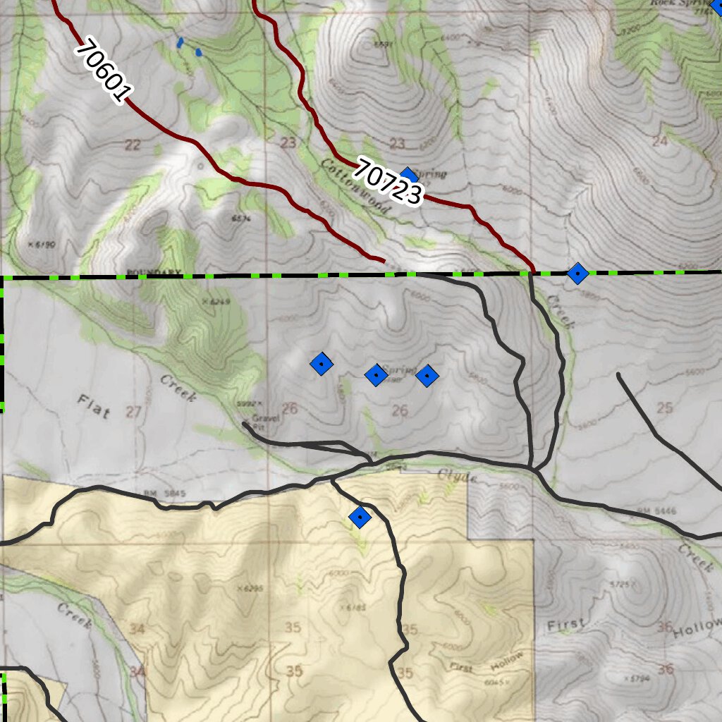 Idaho Unit 55 Map by Game Planner Maps | Avenza Maps