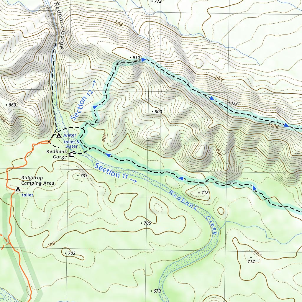 West MacDonnell Ranges and the Larapinta Trail (Map 4: Ormiston Pound ...