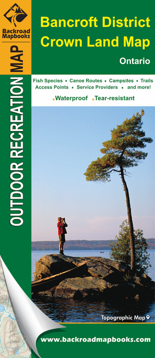 Bancroft District Crown Land Recreation Map (ON Rec Map Bundle) by ...