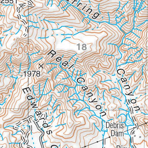 Piru (Angeles Atlas) Map by US Forest Service R5 | Avenza Maps