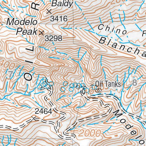 Piru (Angeles Atlas) Map by US Forest Service R5 | Avenza Maps