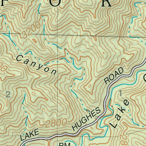 Burnt Peak (Angeles Atlas) Map by US Forest Service R5 | Avenza Maps