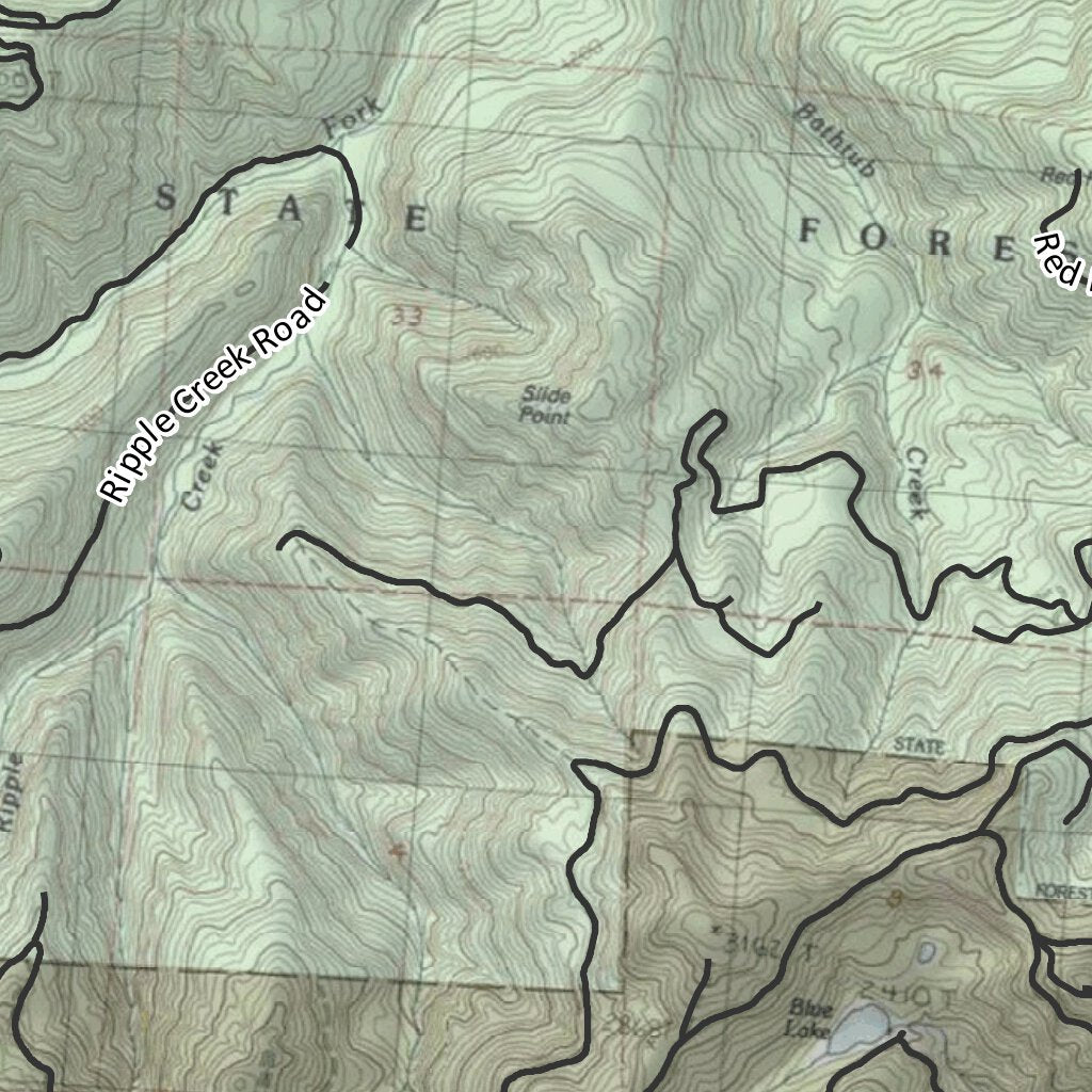 Oregon Unit 12 Map by Game Planner Maps | Avenza Maps