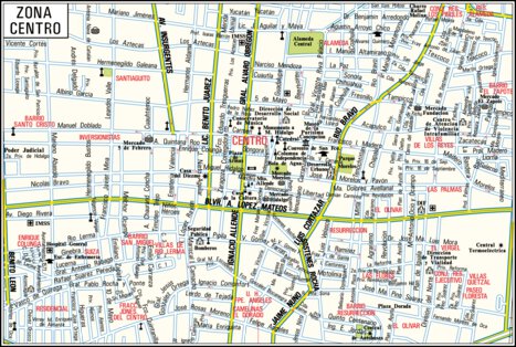 Guia Roji Calles Ciudad Celaya / Zona Urbana Map by Guia Roji | Avenza Maps