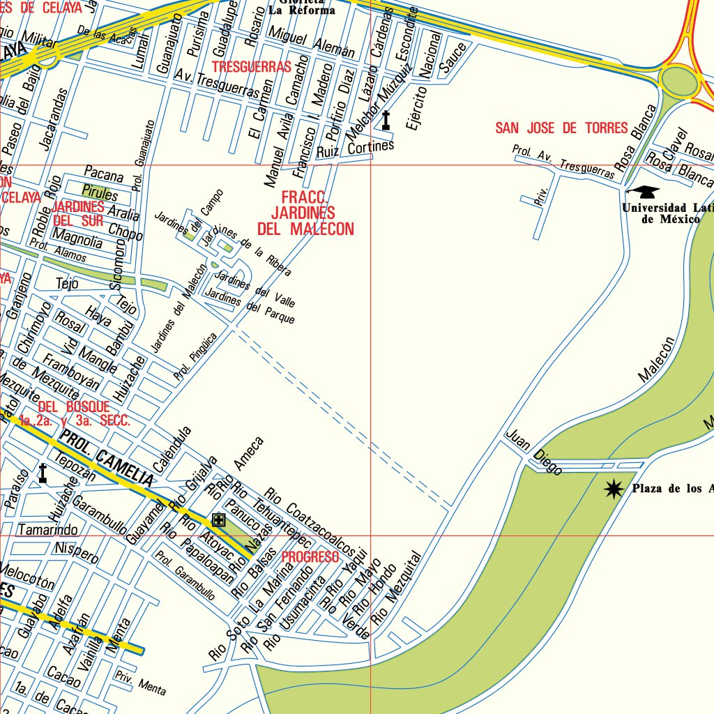Guia Roji Calles Ciudad Celaya / Zona Urbana Map by Guia Roji | Avenza Maps