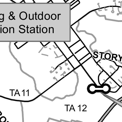 Fort Eisenhower Bicycle Trails Map by iSportsman | Avenza Maps