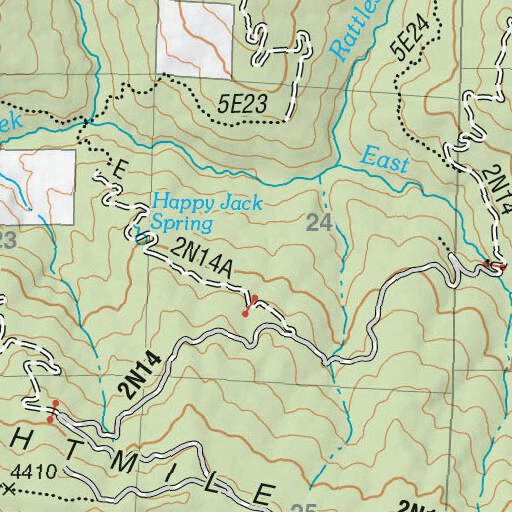 Blake Mountain (Six Rivers Atlas) Map by US Forest Service R5 | Avenza Maps