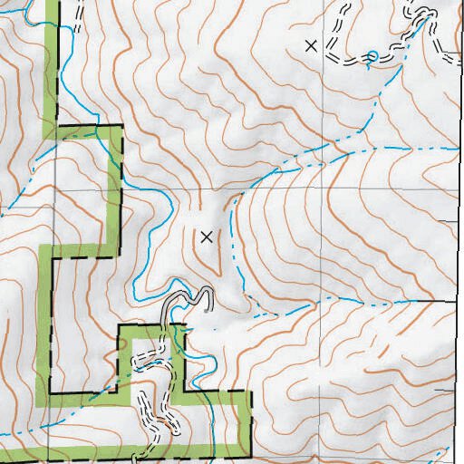Maple Creek Map by US Forest Service R5 | Avenza Maps