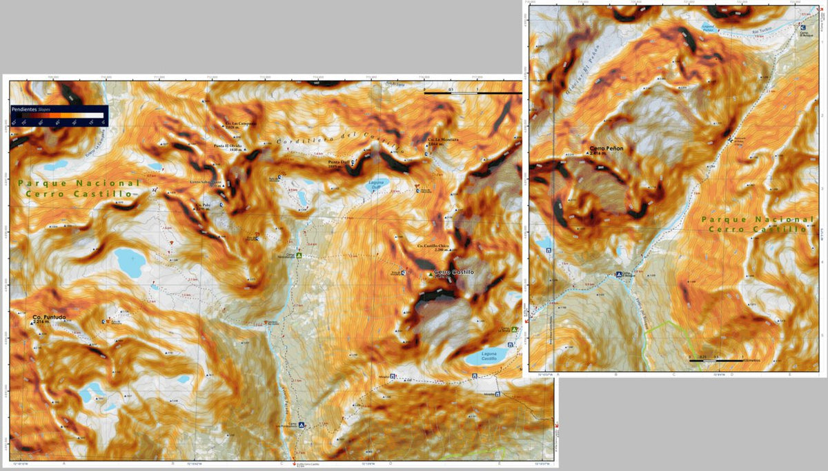 Cerro Castillo - Andinismo Map by Andes Profundo | Avenza Maps