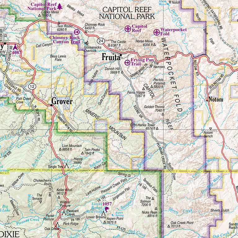 Utah Atlas & Gazetteer Map by Garmin | Avenza Maps