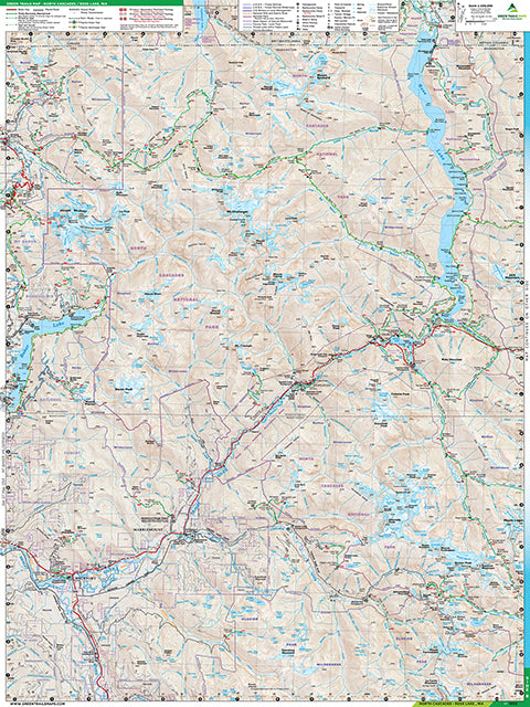 016SX: North Cascades National Park - Ross Lake, WA Map by Green Trails ...
