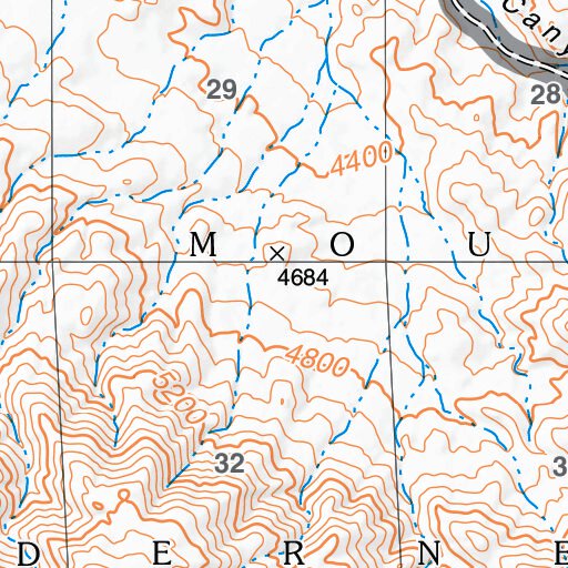 Rattlesnake Canyon Map by US Forest Service R5 | Avenza Maps