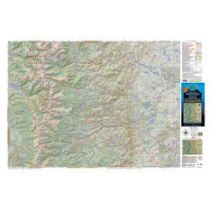 Boulder County Trails Map 4th ed by Latitude 40 maps | Avenza Maps