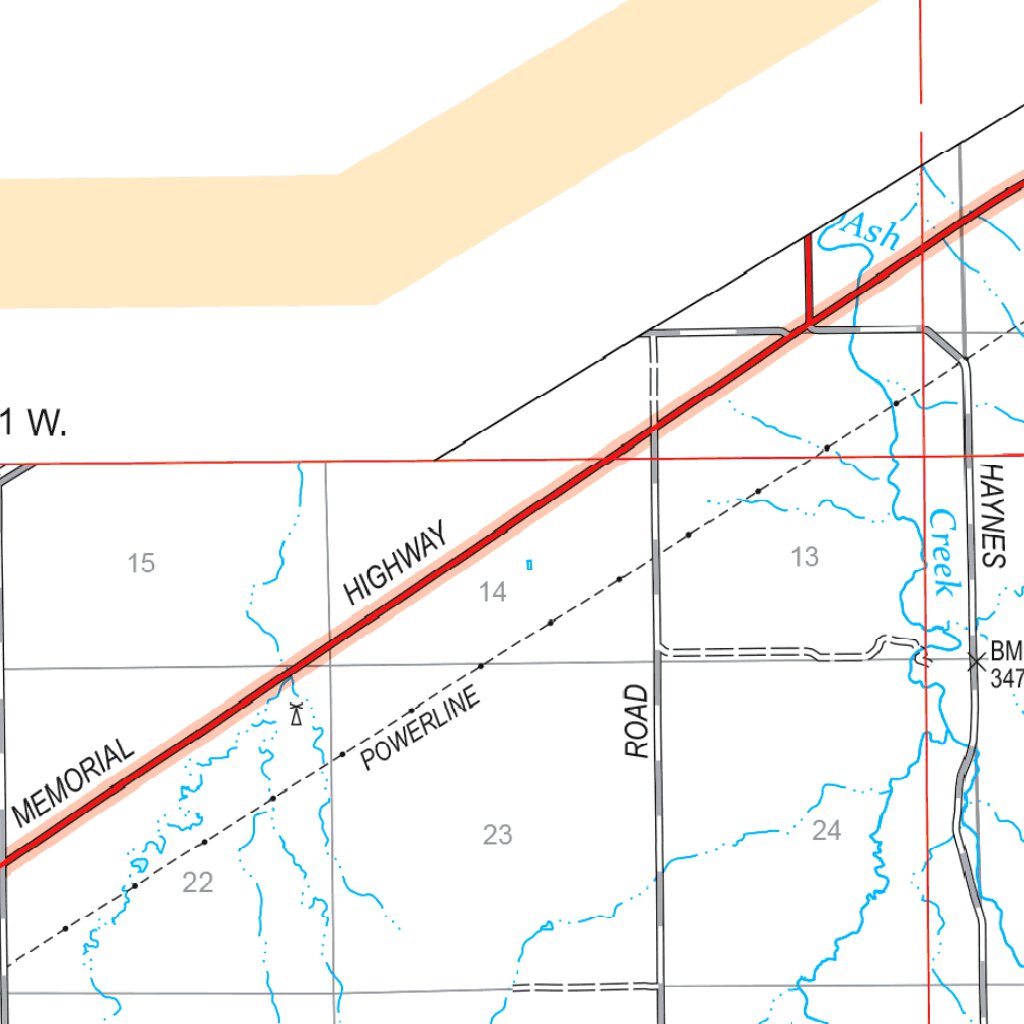 Nebraska National Forest Visitor Map - Oglala NG & Pine Ridge RD (East ...
