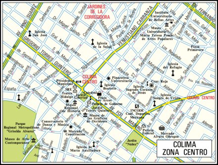 Guia Roji Calles Ciudad de Colima / Zona Urbana Map by Guia Roji ...