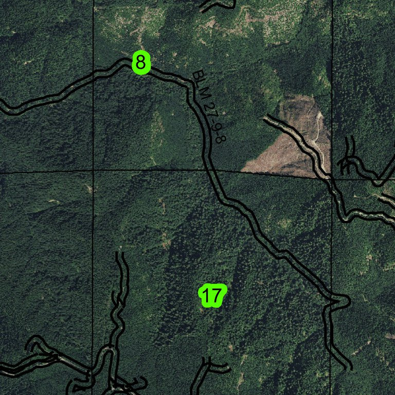 Burnt Ridge T27S R9W Township Map by Super See Services | Avenza Maps