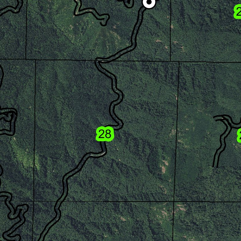 Millicoma T24S R11W Township Map by Super See Services | Avenza Maps