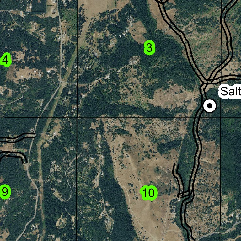 Rice Hill T24S R5W Township Map by Super See Services | Avenza Maps