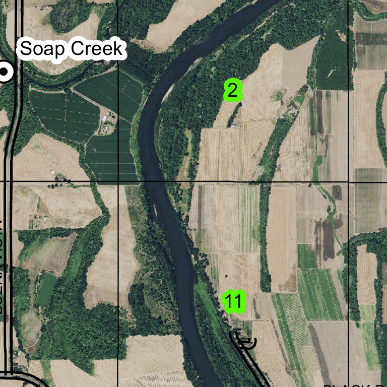 Adair Village T10S R4W Township Map by Super See Services | Avenza Maps
