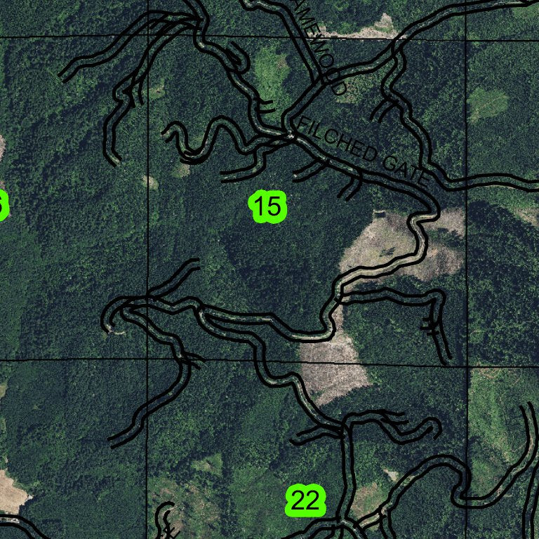 Bonner Mountain10S R7W Township Map by Super See Services | Avenza Maps