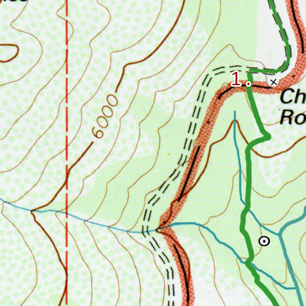 Bucks Big Loop hike trail maps Map by Sacramento Valley Hiking ...