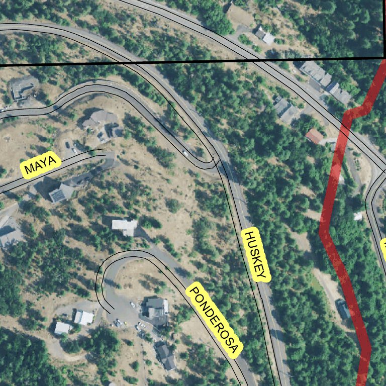 Mosier, Oregon Map by Super See Services | Avenza Maps