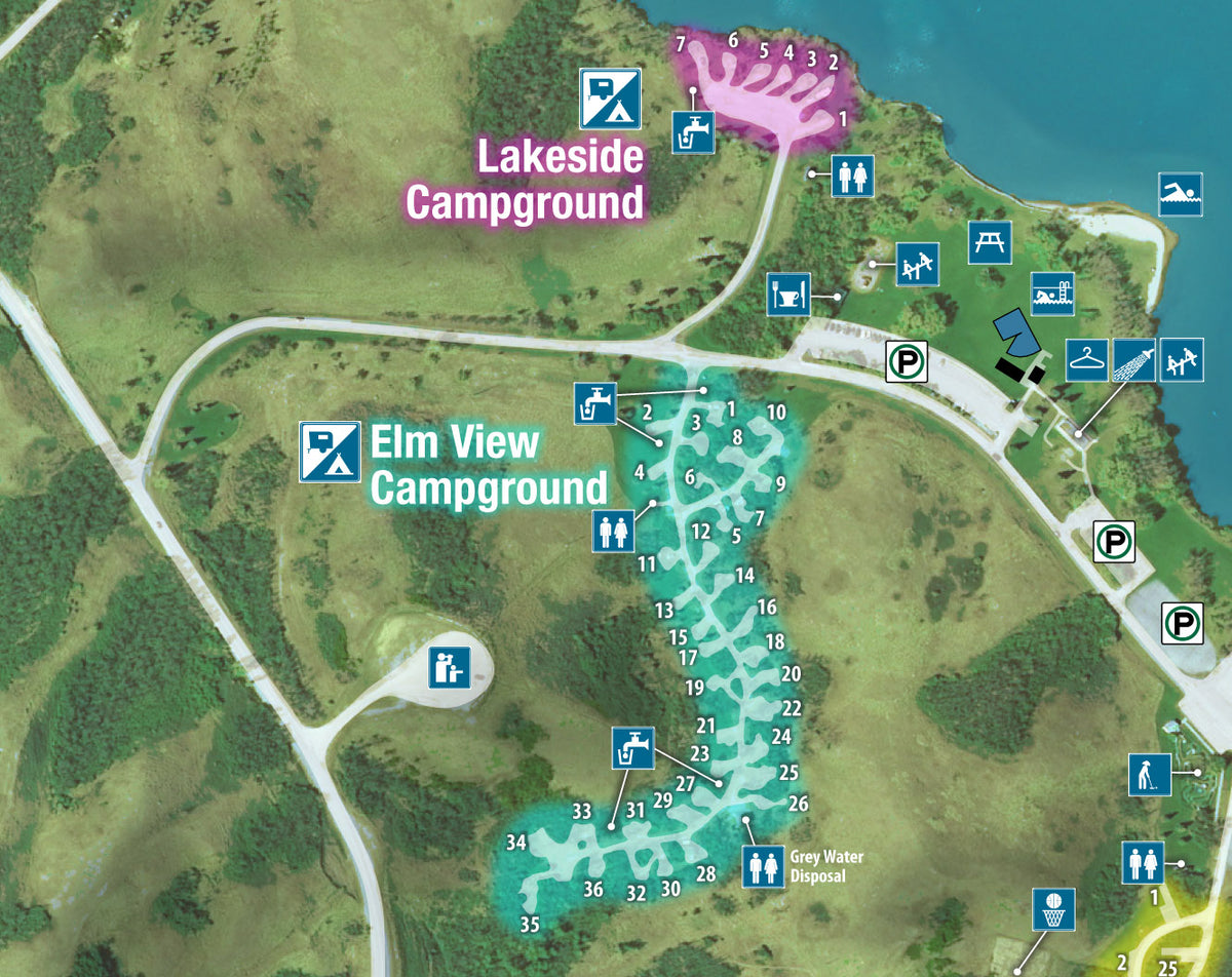 Buffalo Pound Provincial Park Map by As the Crow Flies cARTography ...