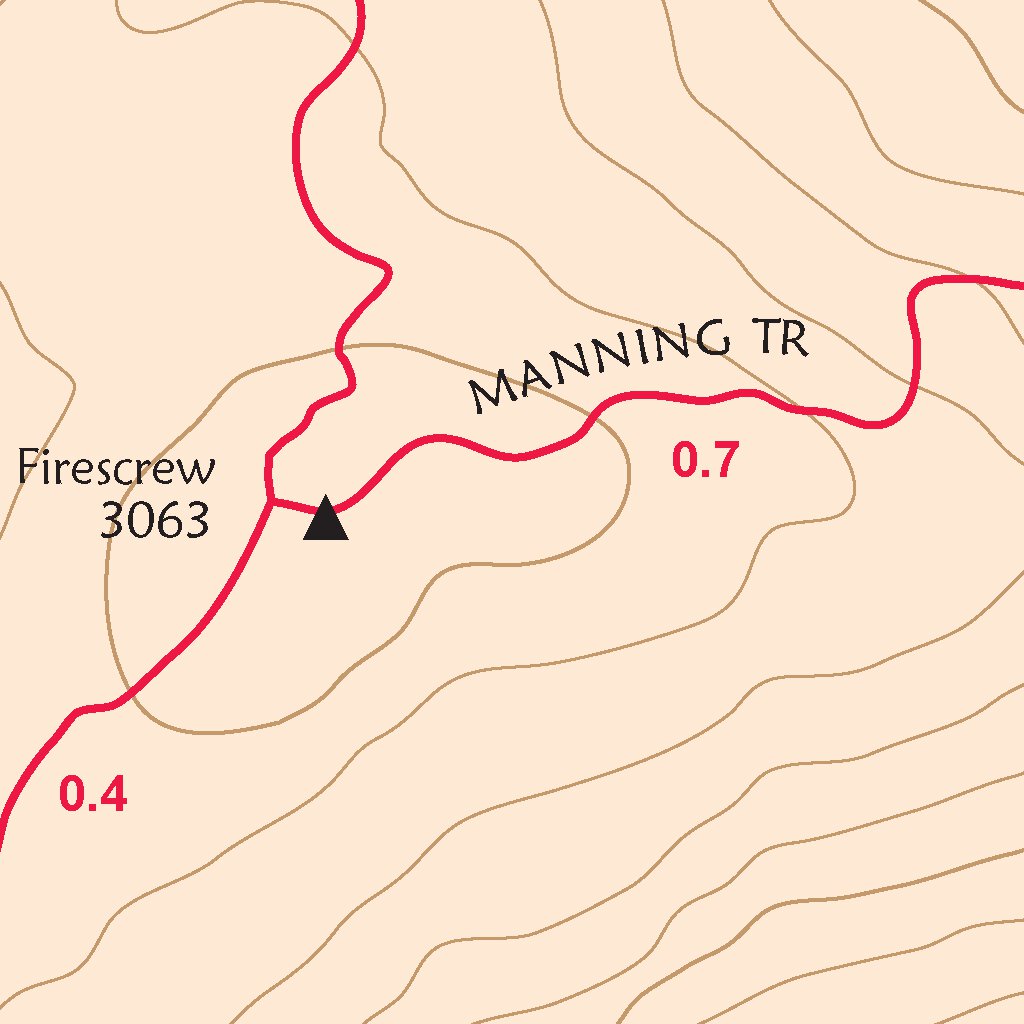 AMC Mount Cardigan Trail Map by Appalachian Mountain Club | Avenza Maps
