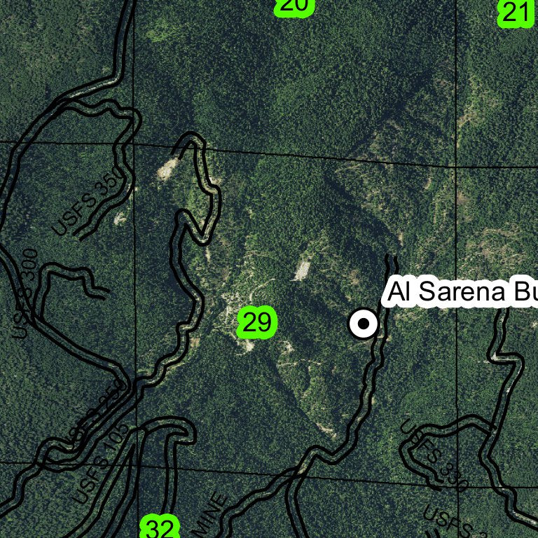 Huckleberry Lake T31S R2E Township Map by Super See Services | Avenza Maps