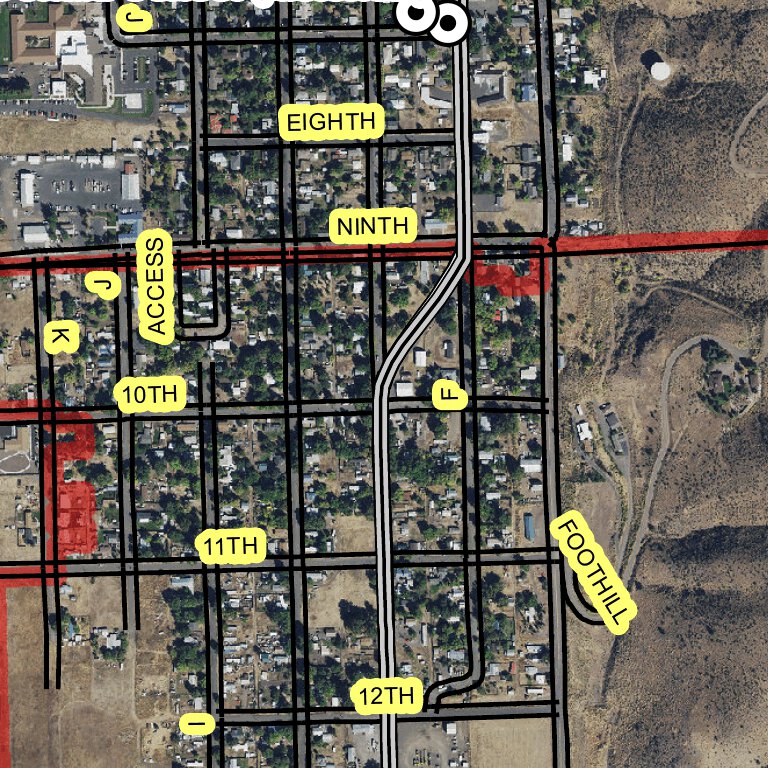 Lakeview, Oregon Map by Super See Services | Avenza Maps
