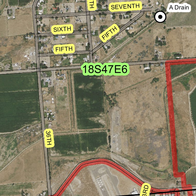 Ontario, Oregon Map by Super See Services | Avenza Maps