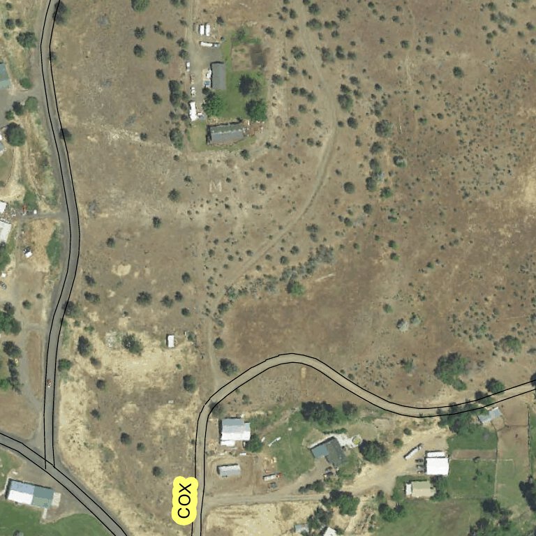 Monument, Oregon Map by Super See Services | Avenza Maps