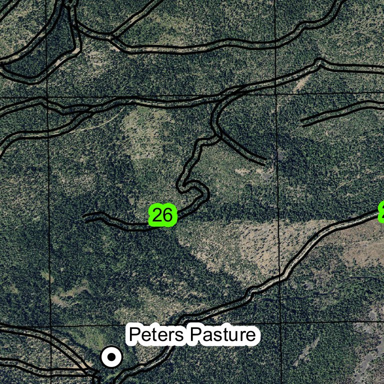 Lookout Butte T9S R9E Township Map by Super See Services | Avenza Maps
